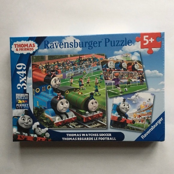Ravensburger | Toys | New Thomas Tank Engine Puzzles 3 X 49 Pieces Each ...